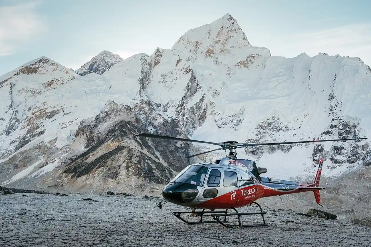 Best Luxury Sherpa Village Hike with Everest Helicopter Tour